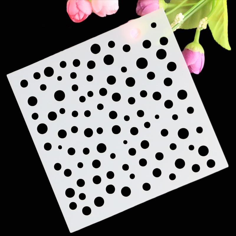 Buy 29Styles Coffee Spray Pattern Cake Mold Sugar Powder Sieve Pastry ...
