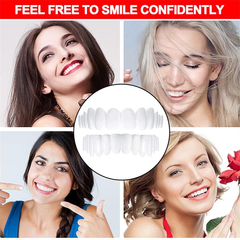 Cheap 1Box Upper And Lower Teeth Enhance Your Smile Perfect Fit Teeth ...