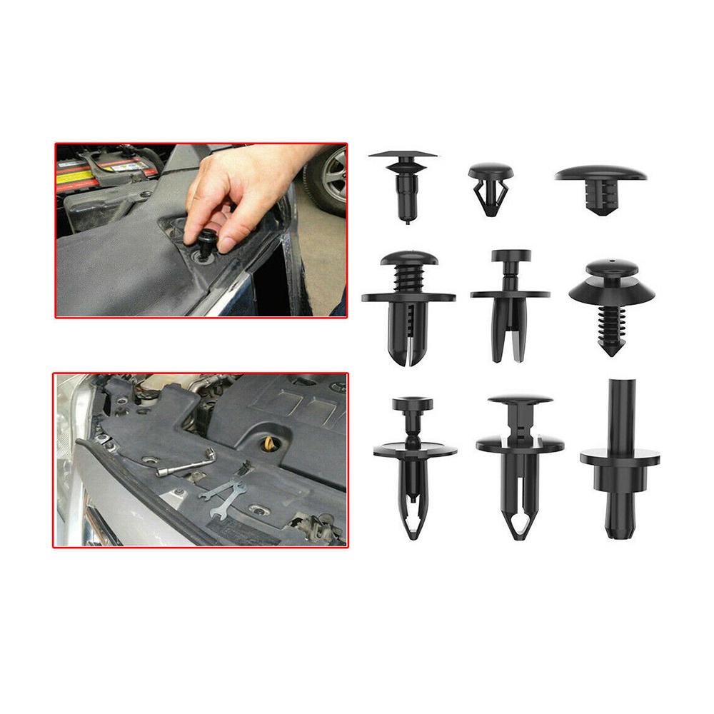 Buy 1 Set Car Body Push Pin Rivet Trim Panel Fastener Clip Moulding ...