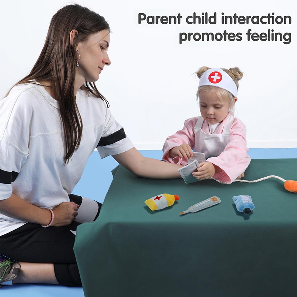 Buy Doctor Role Play Costume Dress-Up Set 9 Pcs Pretend Play ...