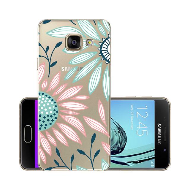 Buy For Samsung Galaxy A5 2016 Case A510 A510F Transparent Soft Cover ...