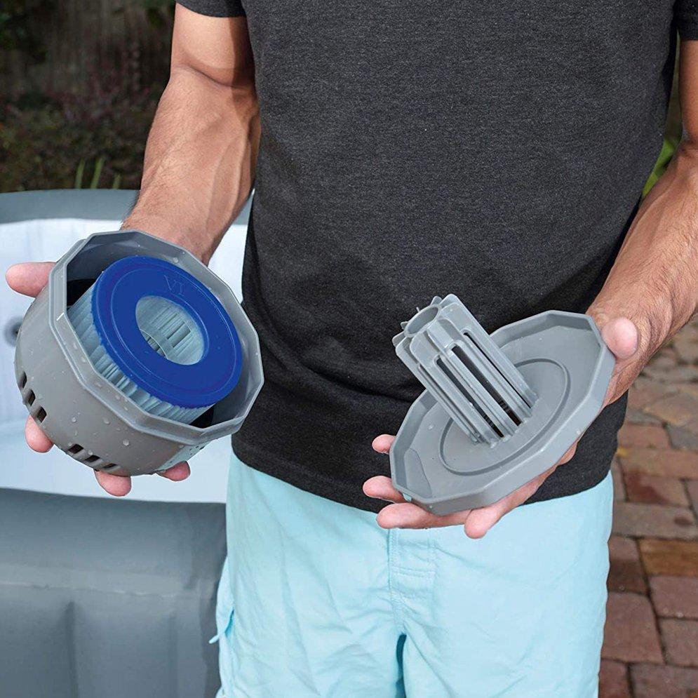 Buy Home Electronic Inflatable Pool Filter Easy Cleaning Installation ...