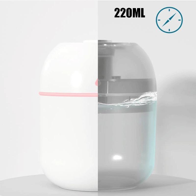 Cheap 220ML Mini Portable Air Humidifer Ultrasonic Aroma Essential Oil Diffuser USB Mist Maker ...