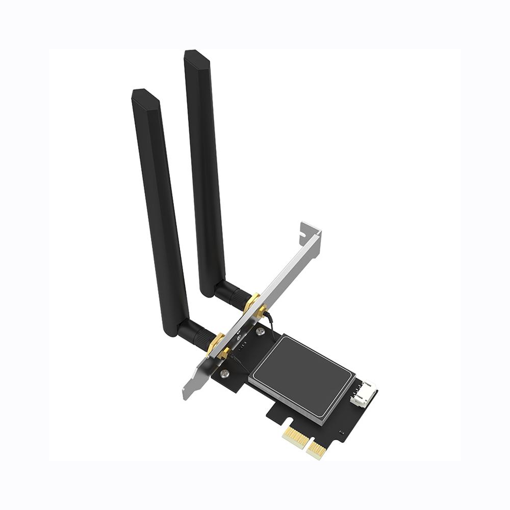 Dual band 2.4Gbps Wireless Network Wifi PCI-E 1X Card For Intel AX200 ...