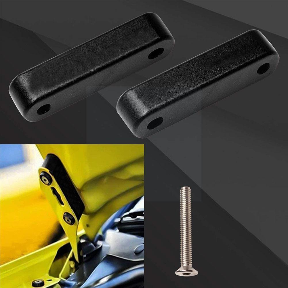 Buy Car Billet Aluminum Alloy Racing Hood Vent Spacer Risers The ...