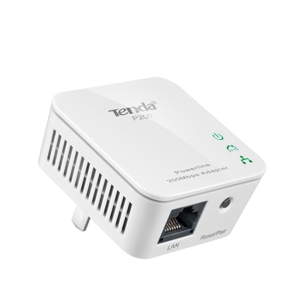 Buy Tenda PA202+P202 Powerline WiFi Range Extender Adapter Kit with 2 ...
