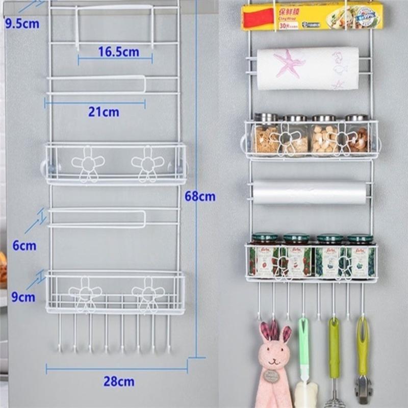 Buy Multi-functional Refrigerator Rack Fridge Side Shelf Multi-Layer ...
