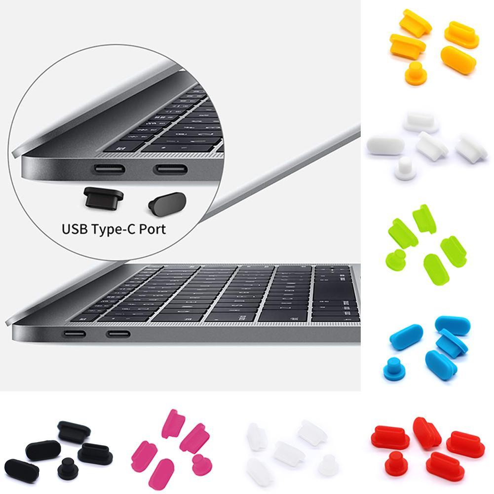 Buy Silicone Anti Dust Plugs Dustproof Plug Set For Macbook Pro 13 15 ...