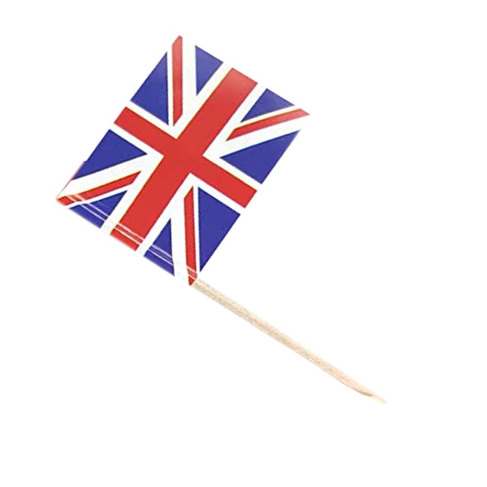 Satın alın Wooden Toothpick Insert Disposable Paper National Flag ...