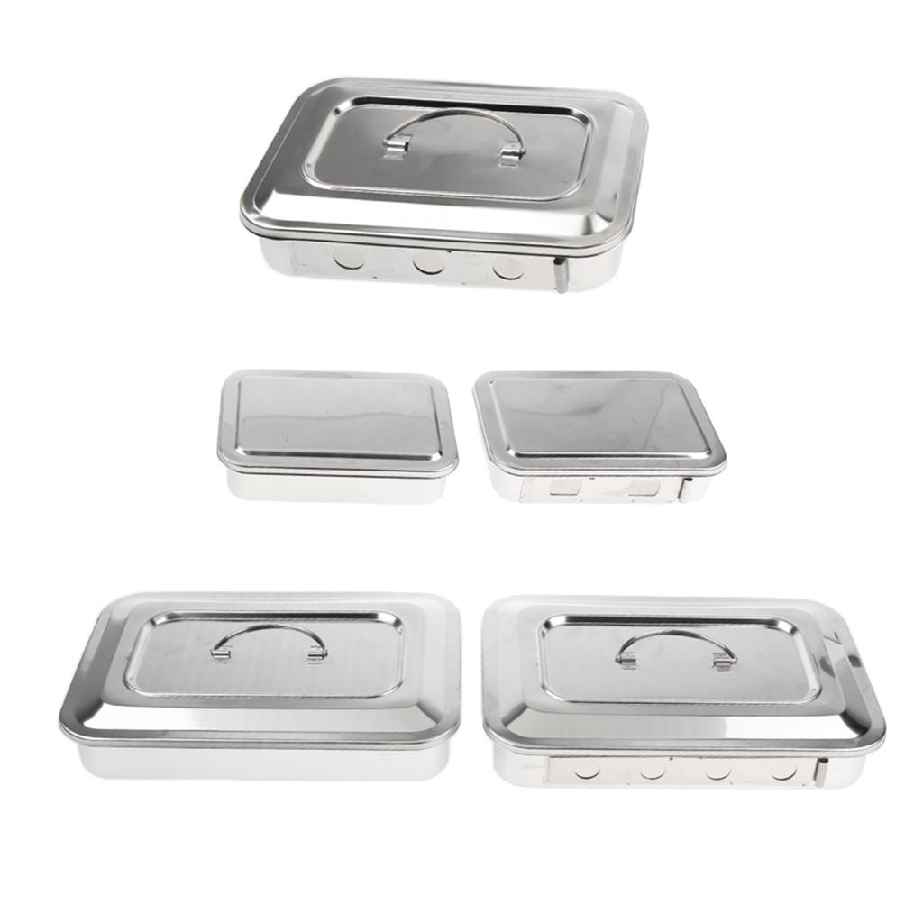 Buy Surgical Instrument Box W/ Lid Stainless Steel 201 6Inch at ...