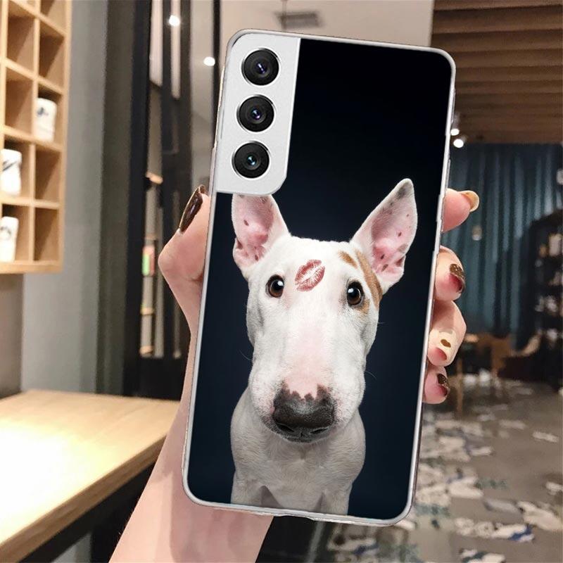 Satın alın Bull Terrier Dog Puppies Soft Phone Case For Samsung Galaxy ...