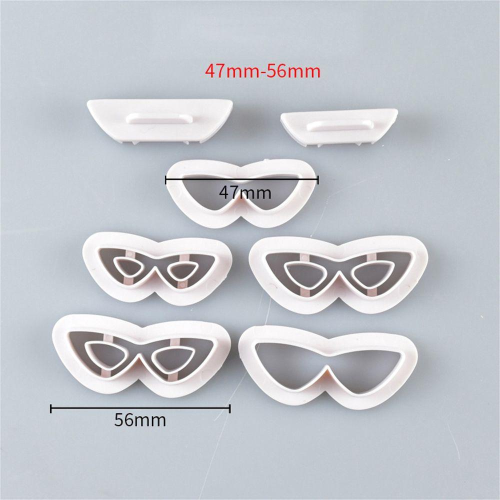 Buy Baking Kitchen Cooking Tool Eye Glasses Eyelash Fondant Mould Bun ...