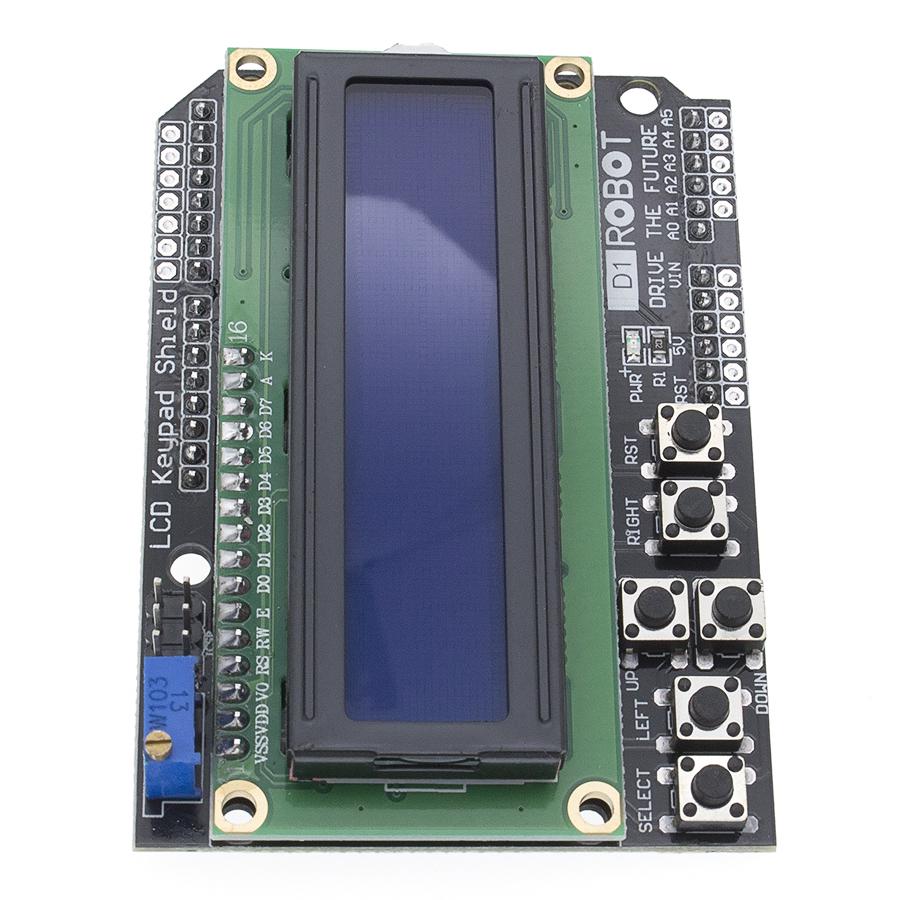 Buy Durable LCD1602 LCD 1602 Display Module Backlight Blue Screen LCD ...