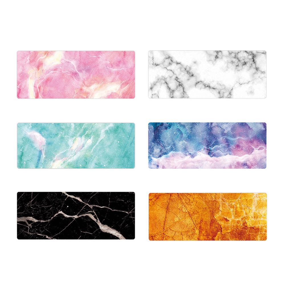 Buy Soft Rubber Large Marble Grain Game Computer Desk Mat Mouse Pad ...