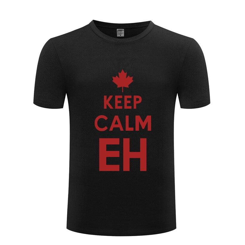 💰Kaufe Funny Keep Calm Eh Chive On Cotton T Shirt Costume Men O-Neck ...