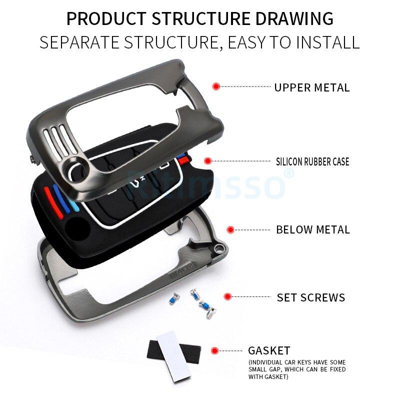 Car Key Case For Kia Sportage Rio 3 Soul Optima Ceed Pro K5 K2 Pride ...