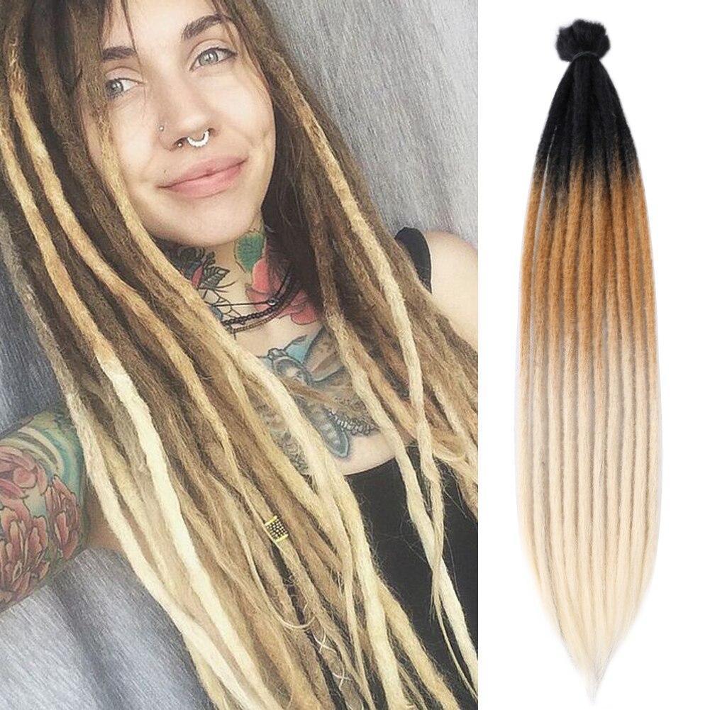 💰Kaufe 20Inch 100% Handmade Dreadlocks Reggae Hair Hip-Hop Style Soft ...