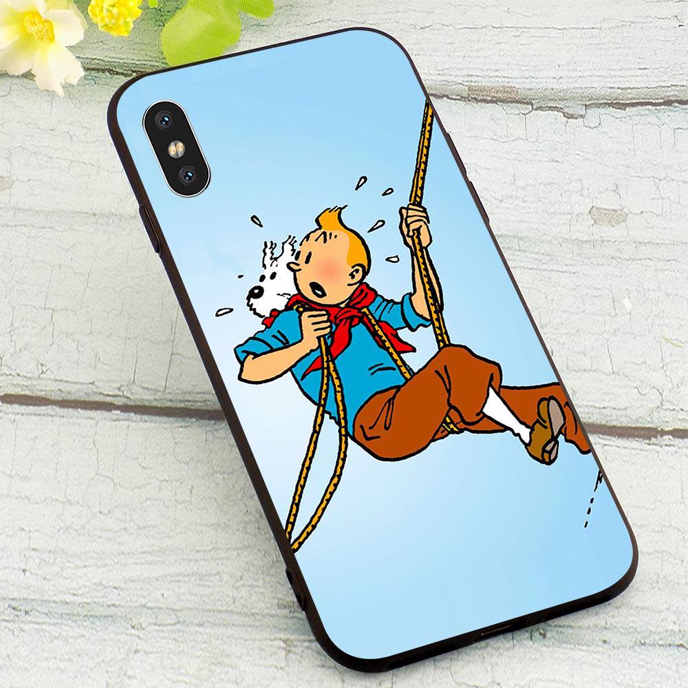 Buy The Adventures of Tintin Phone Case for Samsung Galaxy A20 A30 A40 ...