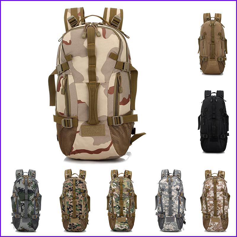 Outdoor Military Tactical Army Rucksack Molle Backpack Hiking Travel ...