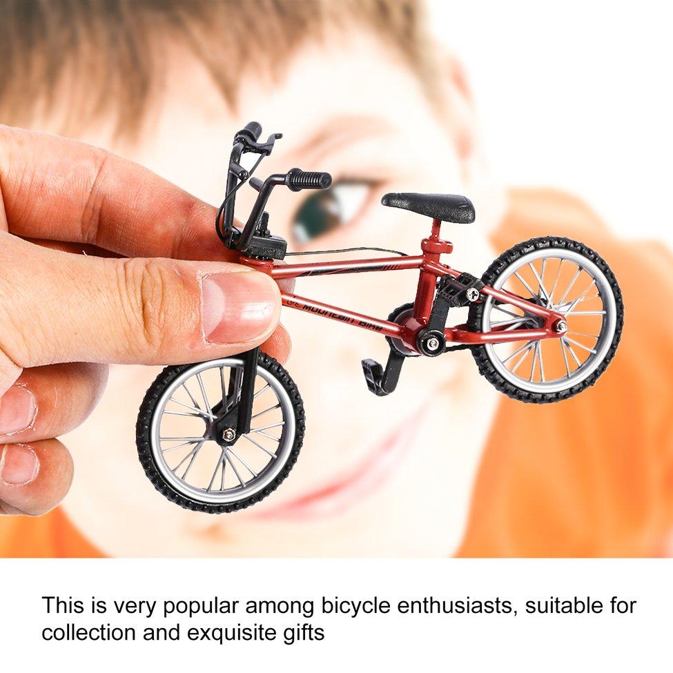 Buy Mini Size Simulation Alloy Finger Bike Children Kid Funnt Mini ...