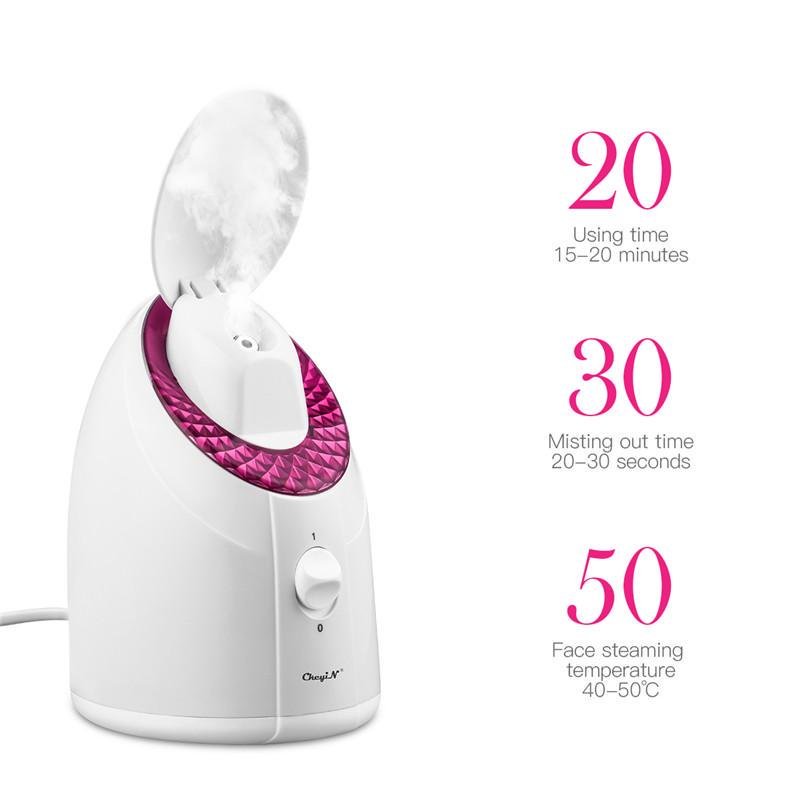 Buy Facial Steamer for Face Care Nano Mist Humidifier with Adjustable ...