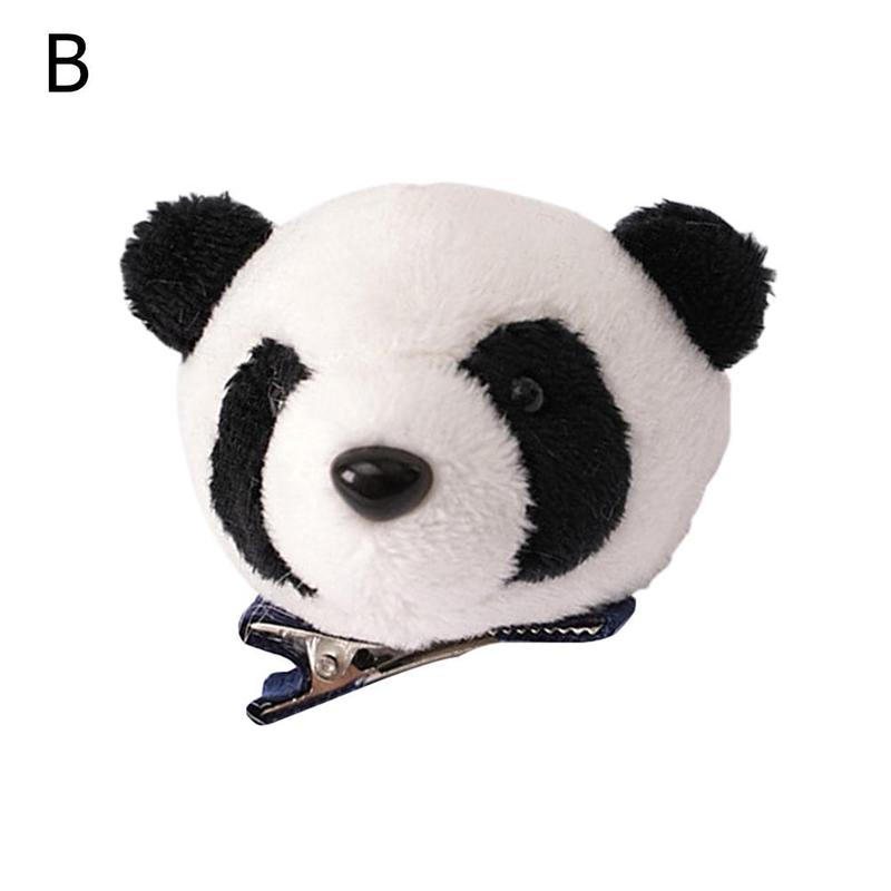 Buy Panda Brooch Hairpin Cartoon Jewelry Head Rope Hair Decor Hair ...