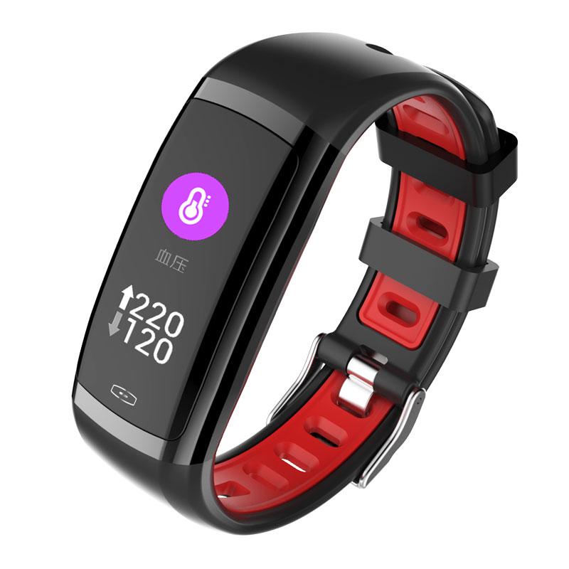 Buy 4 Color Smart Wristband Heart Rate Blood Oxygen Sleep Monitor ...