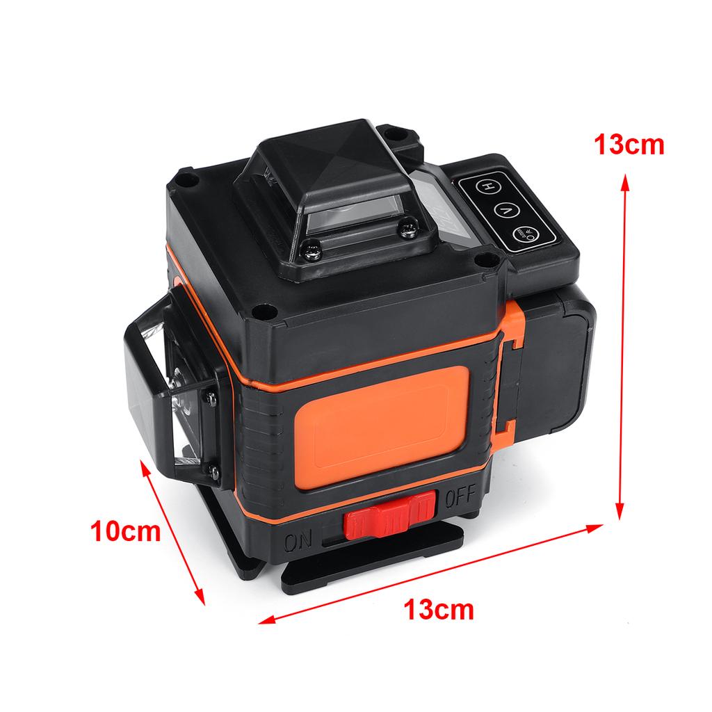 Buy 3D/4D 12/16 Lines Laser Level Green Light Auto Self Leveling 360 ...