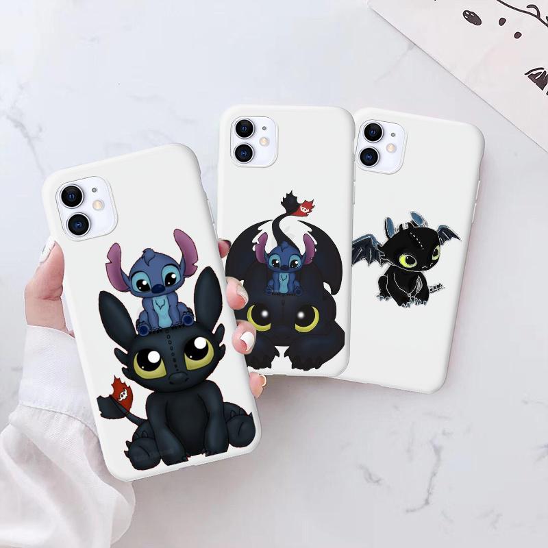 Buy Toothless Dragon TPU Phone Cover For iPhone X XR For Samsung Galaxy ...