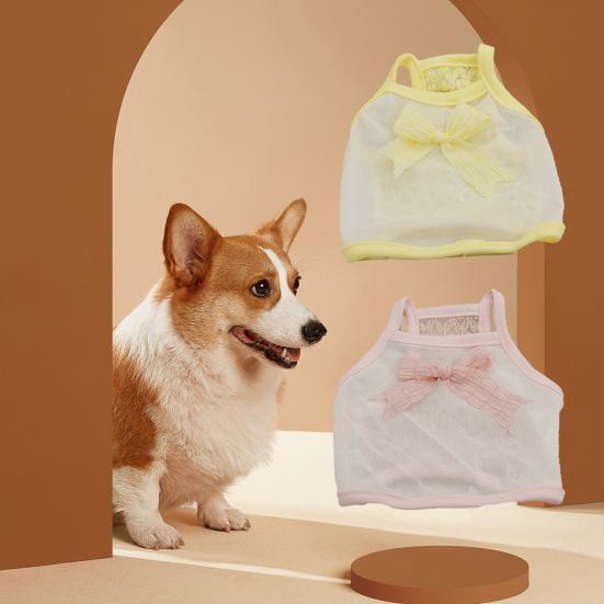Buy Pet Vest Close-fitting Comfortable Washable Pretty Sweat-absorbent ...