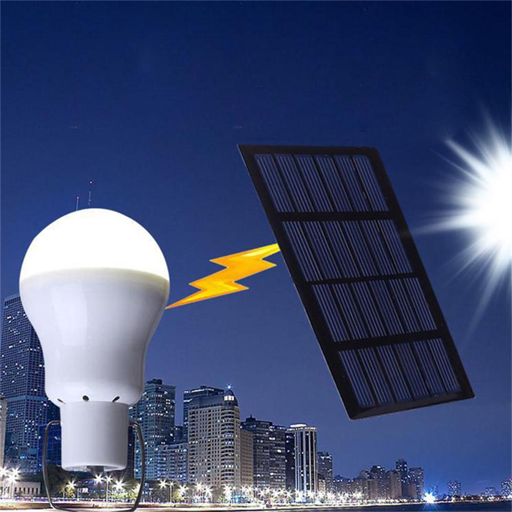 Buy Solar Power Bulb Portable LED Bulb Light Charged Solar Energy Lamp ...