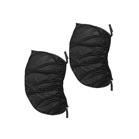 Buy 2Pcs Car Rear Side Window Visor Shade Mesh Cover Shield Sunshade UV ...