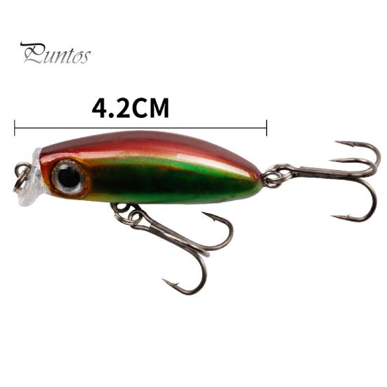 Buy Puntos Artificial Outdoor Fishing Lure Fake Bionic Faux Bait with ...