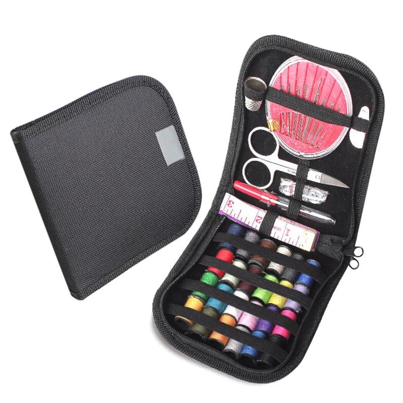 Buy Sewing Box Set Tool Kit Needle Scissor Thread Storage Portable ...