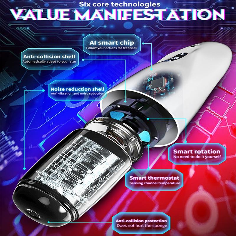 Cheap Automatic Smart Blowjob Male Masturbator Electric Masturbator ...