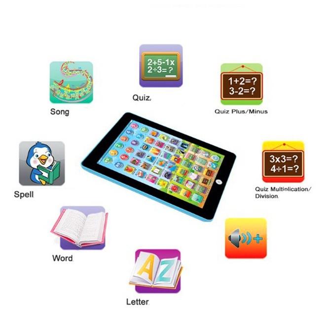 Buy Children Touch Tablet Pad Learning Reading Machine Early Education ...