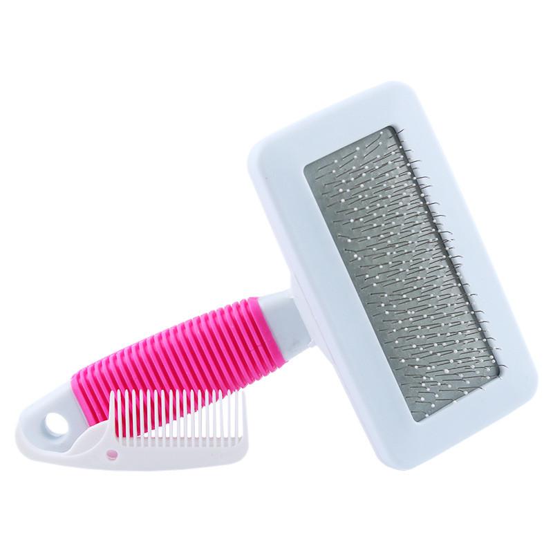 Buy Pet Thick Hair Beauty Hygienic Wave Plastic Handle Anti-slip Comb ...