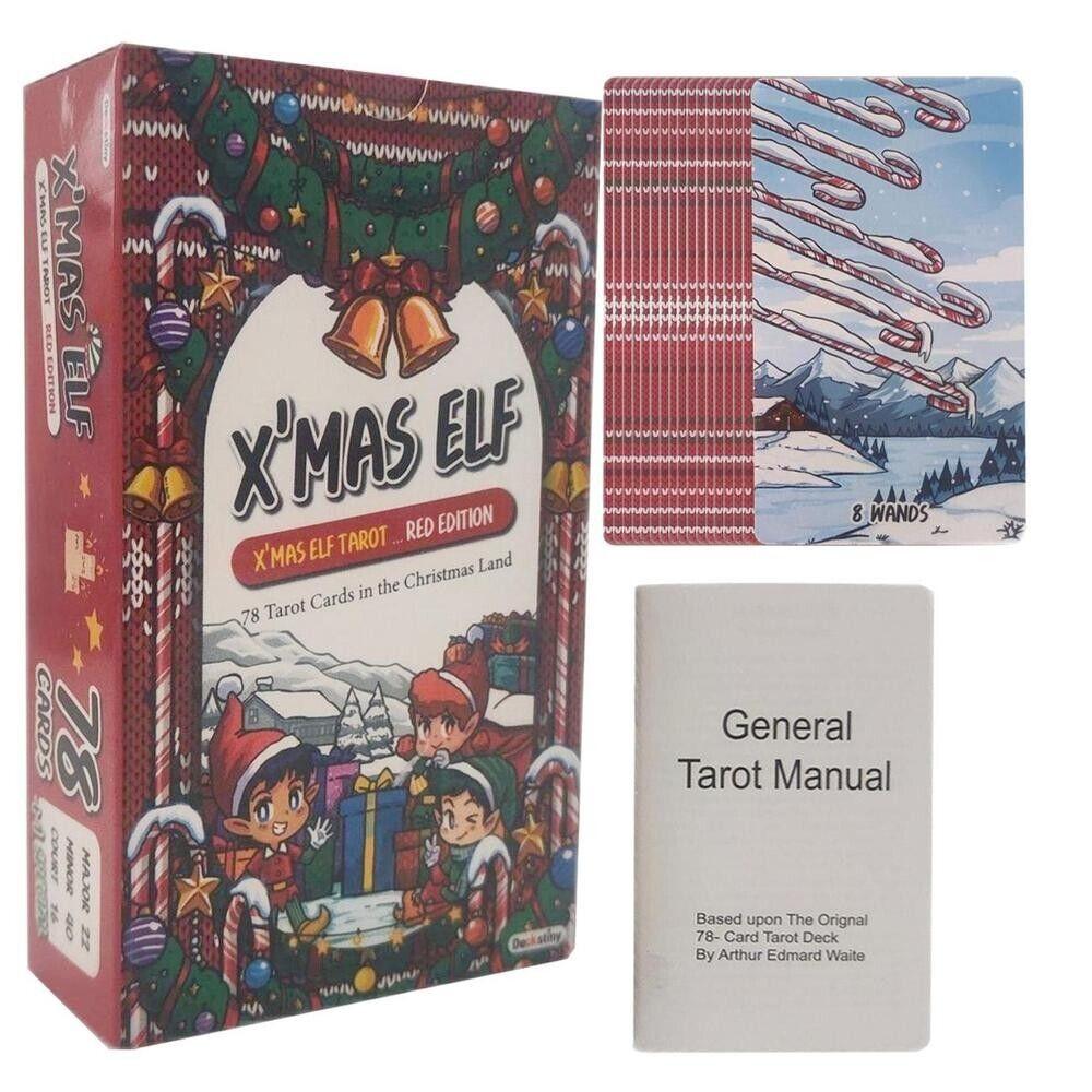 Xmas Elf Tarot Deck Oracle Cards Psychic Card Fortune Telling ...