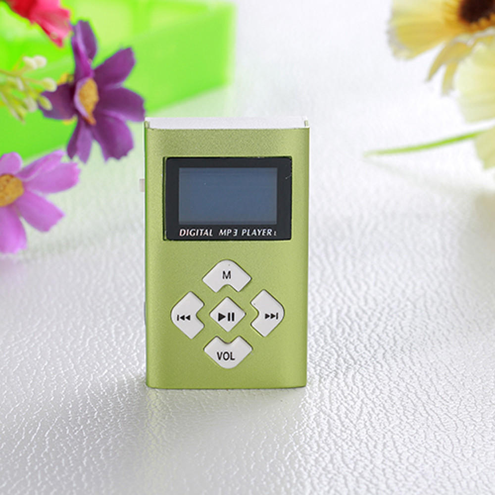 Buy USB Mini MP3 Player LCD Screen Support 8GB Micro SD TF Card at ...
