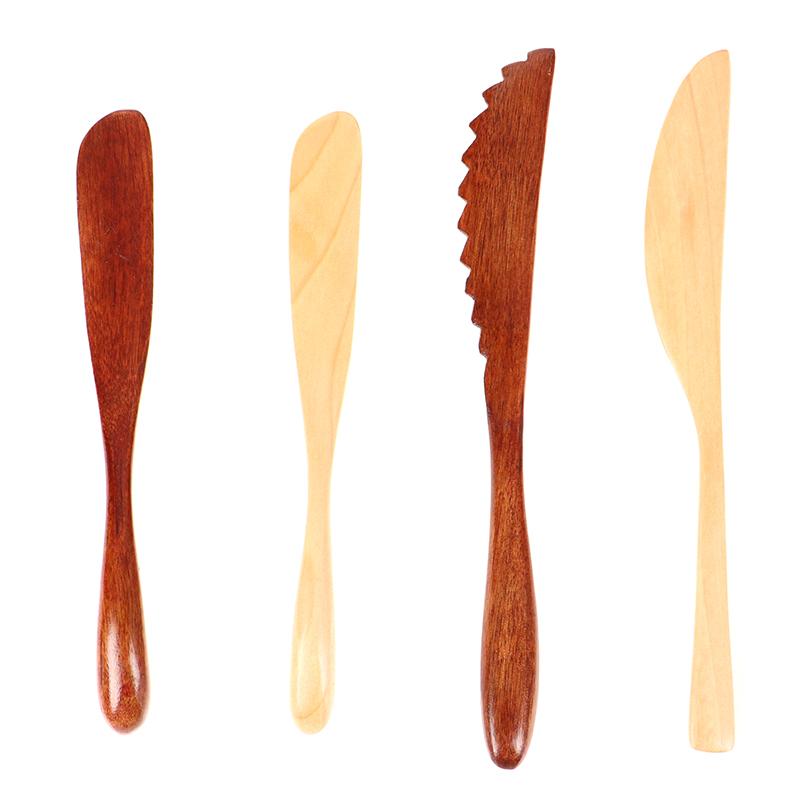 Buy Wooden Butter Knife Handmade Jam Cheese Marmalade Spreader Gift ...