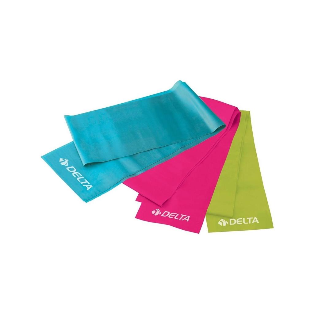 Delta 3 Pcs Pilates Band Plates Exercise Resistance Band Set uygun ...