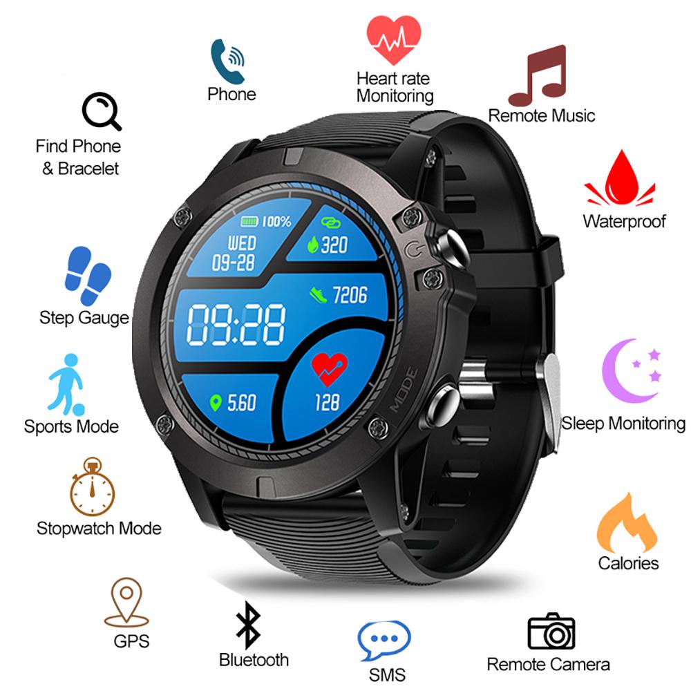 Buy VIBE 3 PRO Smart Watch 1.3 Inch Touch Screen Heart Rate Pedometer ...