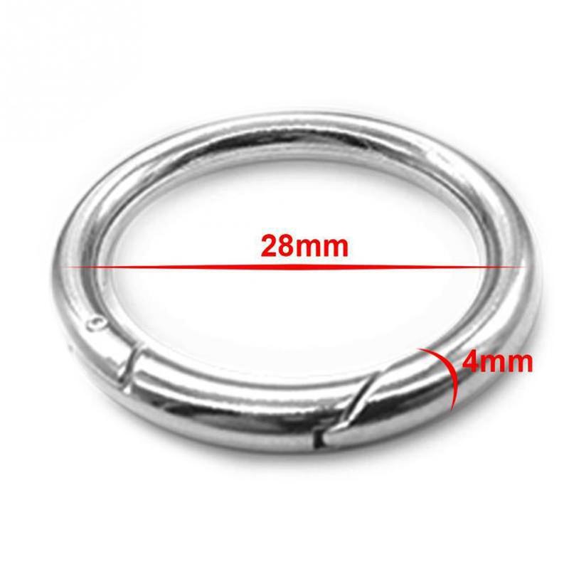 Buy Metal Spring Ring Key Chain Zinc Alloy Spring Ring Metal Ring ...