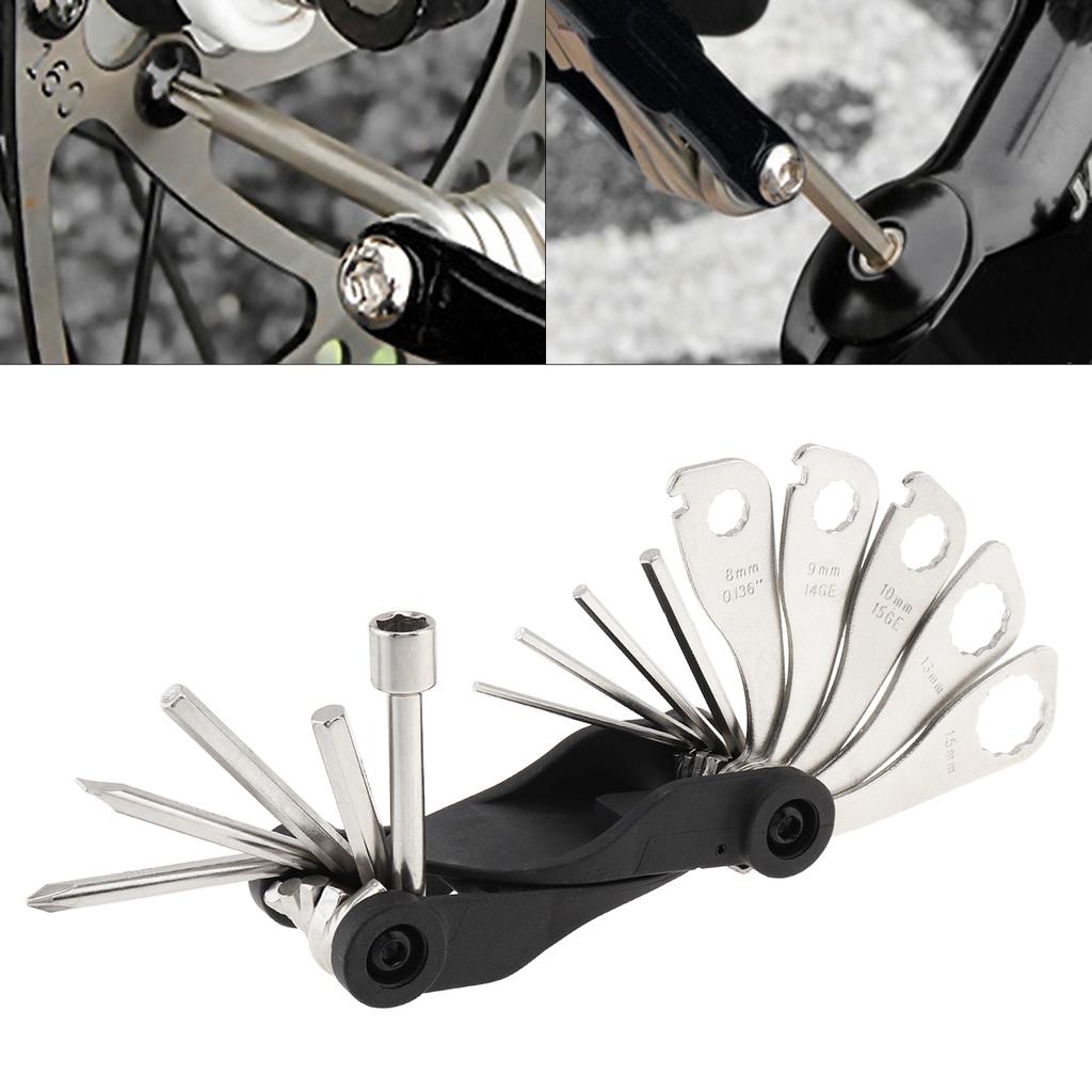 Buy 15 In 1 Split Type Portable Multifunctional Bicycle Repair Tool Kit ...