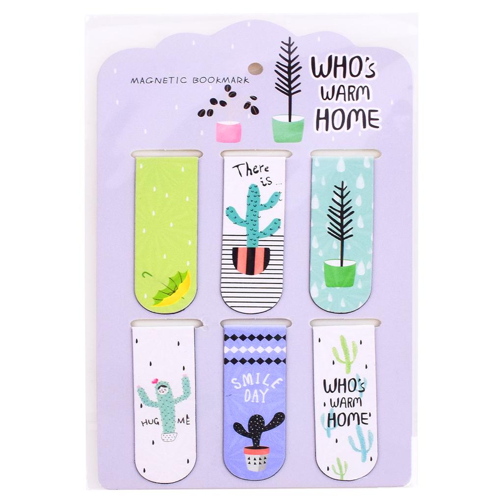 Buy 30 Pieces Magnetic Bookmarks Cute Magnet Page Markers Magnet Page ...