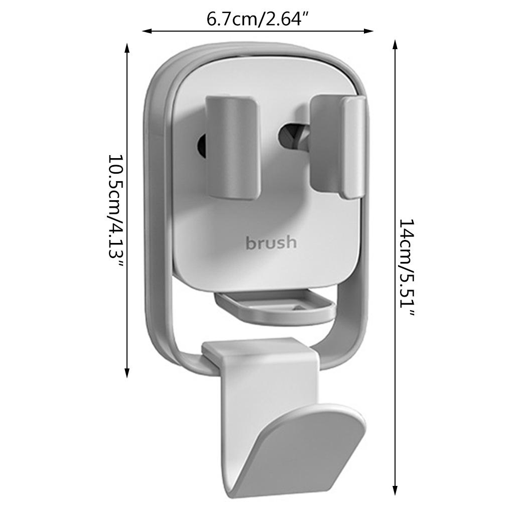 Buy Electric Toothbrush Holder Traceless Stand Rack Organizer Wall ...
