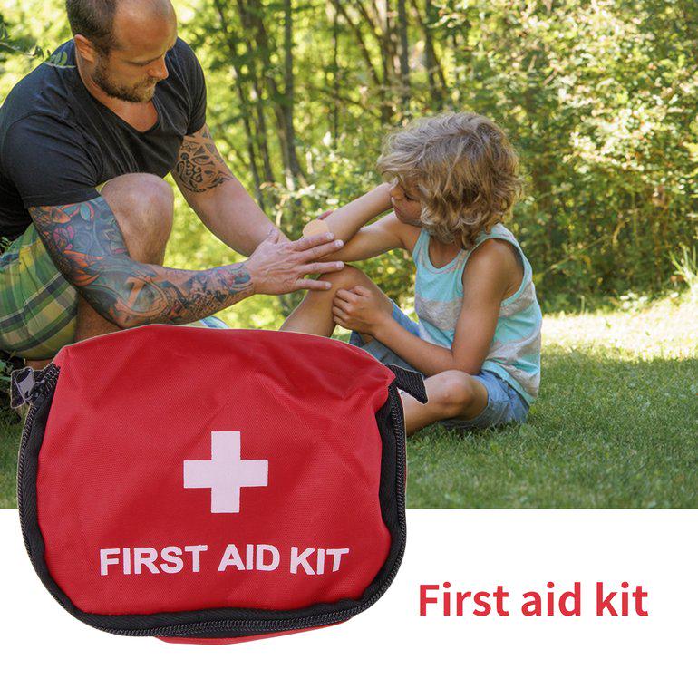 Buy Zao Ren Jduhf First Aid Kit 0.7L Red Camping Emergency Survival Bag ...