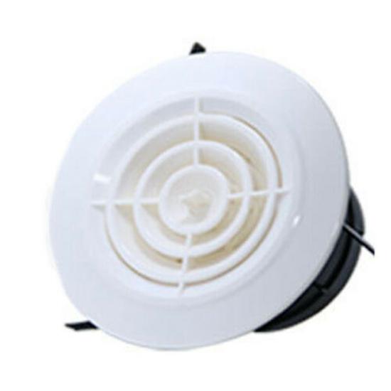 Buy 5" Internal Ventilation Grille Round White 125mm Duct Extractor Fan ...