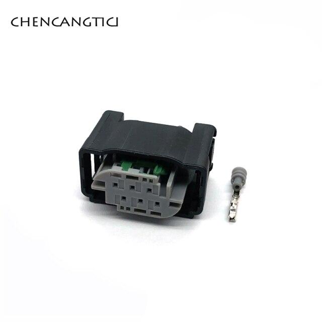 Buy 2 Sets 6 Pin 0.6 MM Car Accelerator Pedal Connector Plug 1-967616-1 ...