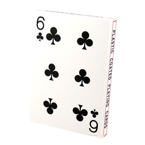 Buy 1 Deck Playing Cards Premium Table Games 4 Times Larger Playing ...